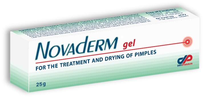 NOVADERM נובאדרם - לטיפול וייבוש פצעונים, טיפול באקנה - פארמה סטור
