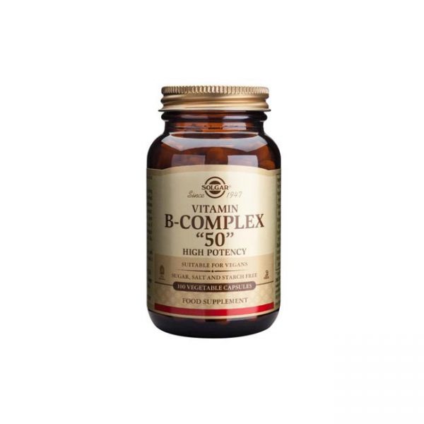 סולגאר ויטמין B-50 קומפלקס - SOLGAR Vitamin B-50 Complex